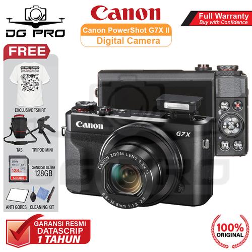Jual CANON POWERSHOT G7X MARK II DIGITAL CAMERA - CANON G7X MARK 2 ORIGINAL - G7X II RESMI ...