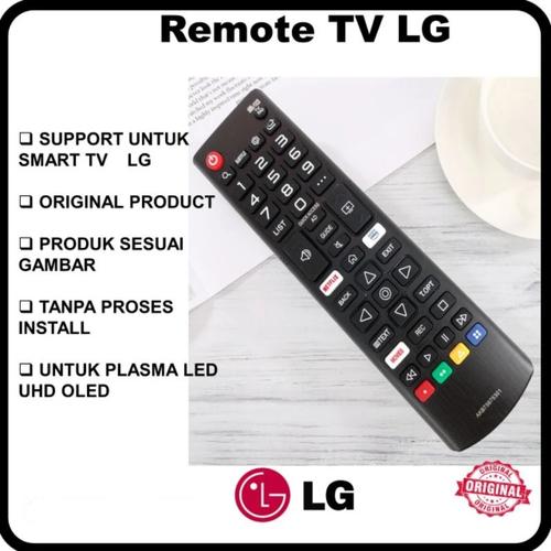 Jual remote tv lg smart tv original remot tv Ig original - Remote biasa ...