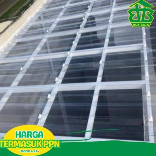 Jual ATAP SPANDEK TRANSPARAN LEBAR 1M - ATAP KANOPI TRANSPARAN ...