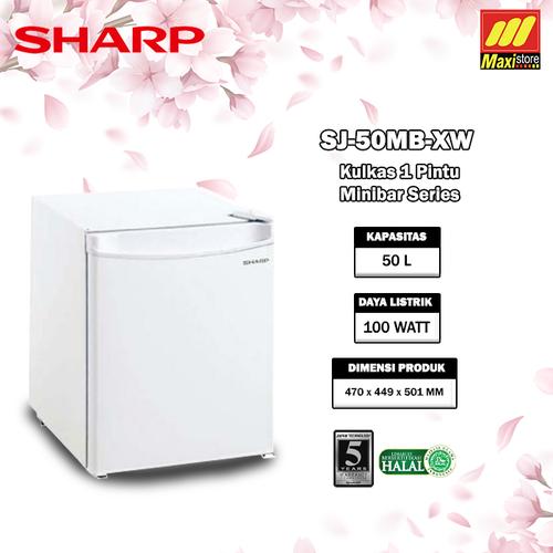 Promo SHARP SJ-50MB-XW Kulkas Mini Bar [50 L] - Garansi Resmi - Kota ...