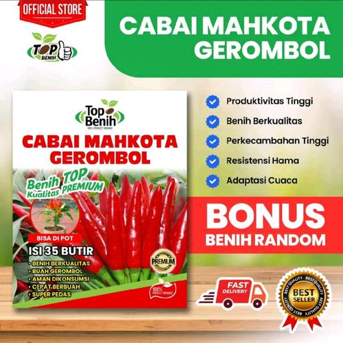 Jual benih cabai mahkota gerombol - Kab. Bekasi - GUBUGPERTANIAN ...