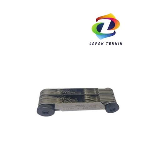 Jual SOLAR Screw picth Gauge Mili dan inchi mall drat untuk alat ukur ...