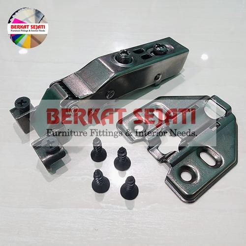 Jual Engsel Sendok FRAME Aluminium SLOW MOTION Soft Close Hidrolik ...