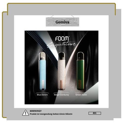 Jual FOOM POD X SIGNATURE 600mAh SERIES POD KIT AUTHEN BY FOOM LAB ...