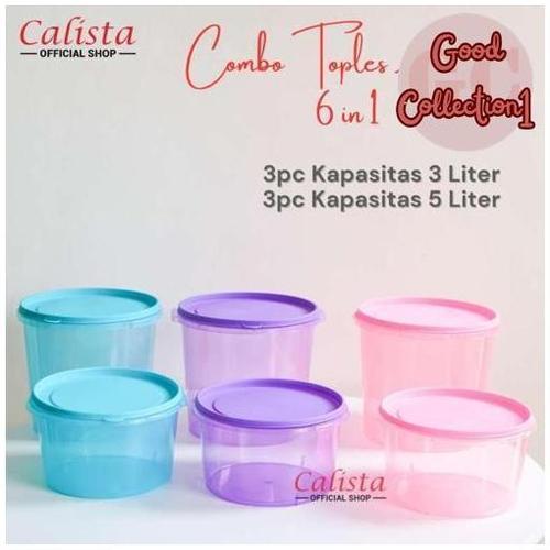 Jual (Combo) Calista Toples Honey Set isi 6 pcs / Container Tempat ...