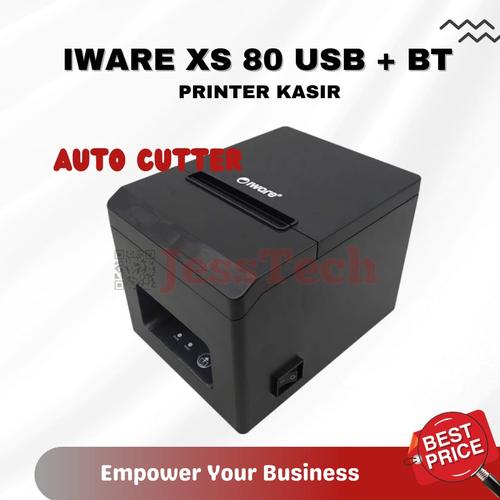 Jual Iware Printer Thermal Kasir XS-80BT XS-80UL 80mm Autocutter RJ11 ...