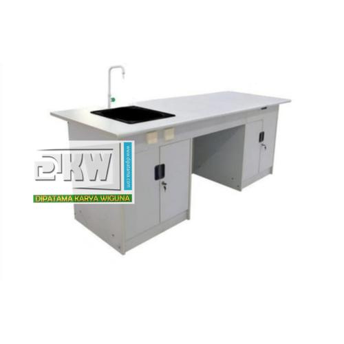 Jual Meja Demonstrasi Laboratorium 150 Dilengkapi Sink - Meja ...