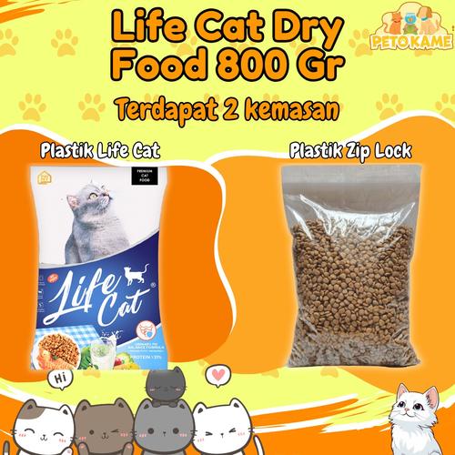 Jual Life Cat Dry Food 800 gram | makanan kucing kering - Kota Bandung ...