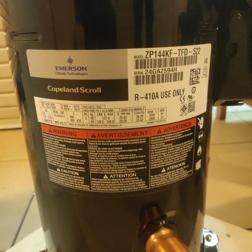 Jual jual compressor chiller AC model zp144kf-tfd-522 - Jakarta Barat ...
