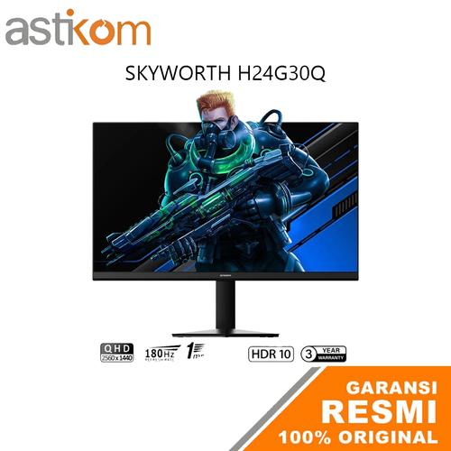 Jual Monitor Gaming 24 inch SKYWORTH H24G30Q 2K 180Hz 24" 2K 180Hz ...