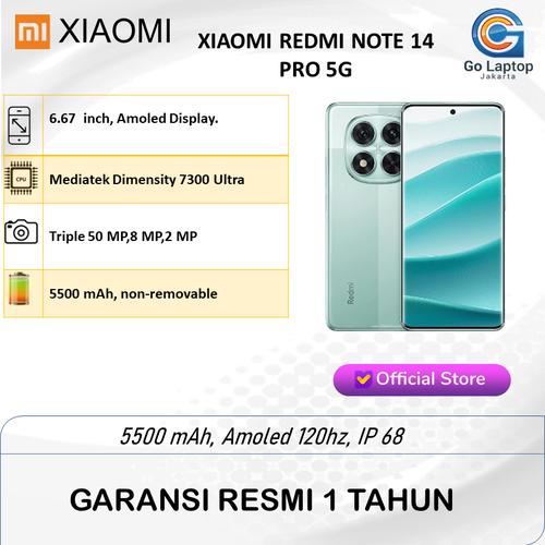 Promo XIAOMI REDMI NOTE 14 PRO 5G Ram 8GB 256GB / 12GB 512GB GARANSI RESMI Cicil 0% 3x - Jakarta ...