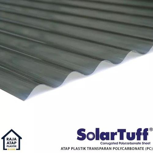 Jual Solartuff Atap Polycarbonate Gelombang - 1,0 M, Bronze - Jakarta ...