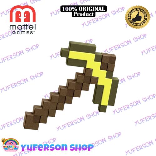Jual Mattel Minecraft Gold Pickaxe HFF59 - Kota Tangerang - yuferson ...