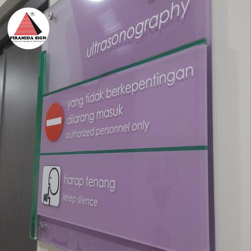 Jual sliding ganti slot nama ruang laboratorium radiologi pemeriksaan ...