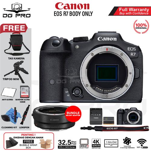 Jual Canon EOS R7 Body Only Mirrorless Camera EOS R 7 BO Garansi Distri ...