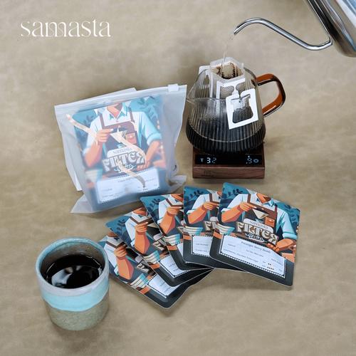 Jual Kopi Drip Bag Coffee 1 SET ISI 5 / 10 PCS Filter Roast SAMASTA ...