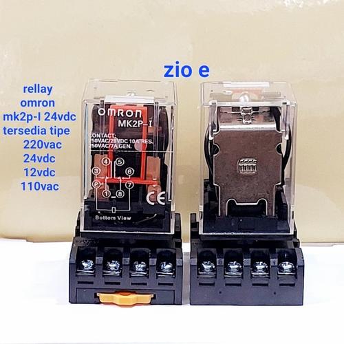 Jual relay omron mk2p-I 24vdc 8kaki 10a original - Jakarta Barat - zioelectric | Tokopedia