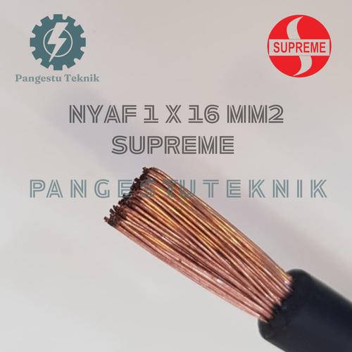 Jual Kabel Serabut NYAF 16 mm Supreme Per 1 meter / Kabel Wiring NYAF ...