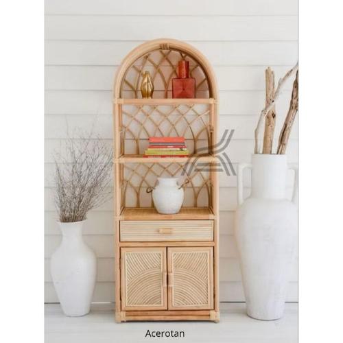 Jual Rak rotan Aestetic / Rak Susun Rotan Mix Pintu Dan Laci Sledding ...