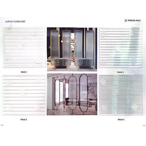 Jual Acrylic Stripped Clear Sheet Lembaran Akrilik Gelombang 122x244 Tebal 2mm - MOLD 2, 2 mm ...