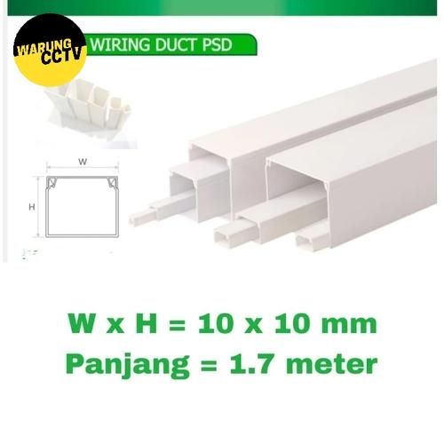 Jual KABEL DUCT NISO PSD 10 x 10 16 x 16 25 x 25 1.7 meter kabel duct ...