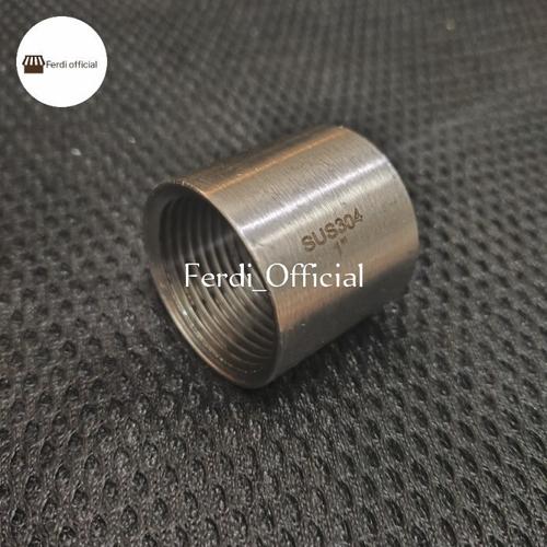 Jual Pipa Socket SS304 3" Inch / Pipa Stainless Drat Dalam 304 ...