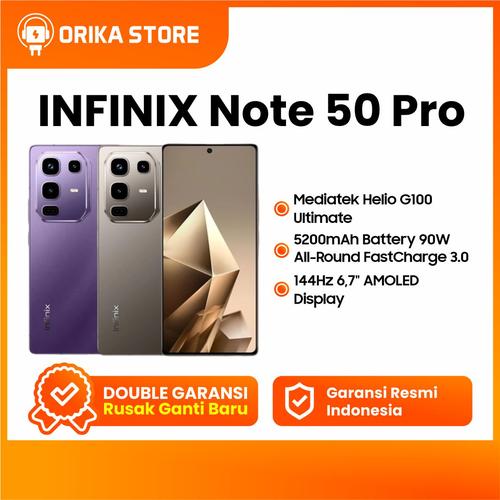 Promo Infinix Note 50 Pro 8/256GB [+8GB Extended RAM] NFC Original ...