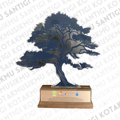 Jual Trophy Kayu Custom (Tipe-15) | Piala Kayu Custom | Plakat Kayu ...