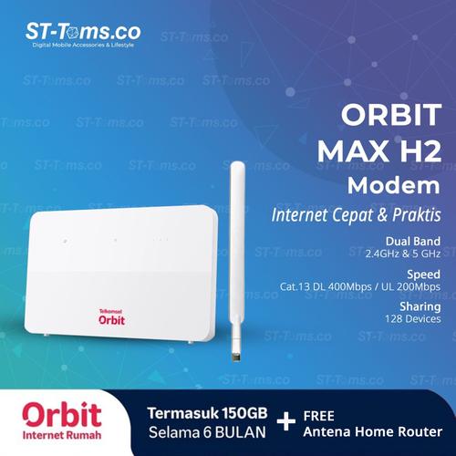 Promo Huawei B636 Modem Router Orbit Max H2 Telkomsel Cicil 0% 3x ...