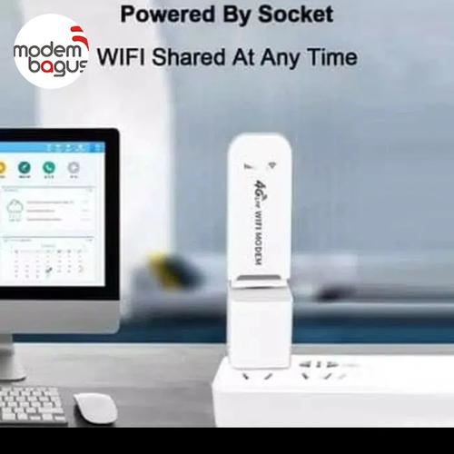 Promo Wingle USB Modem 4G 150Mbps Router LTE GSM Colok Power Jadi WiFi ...