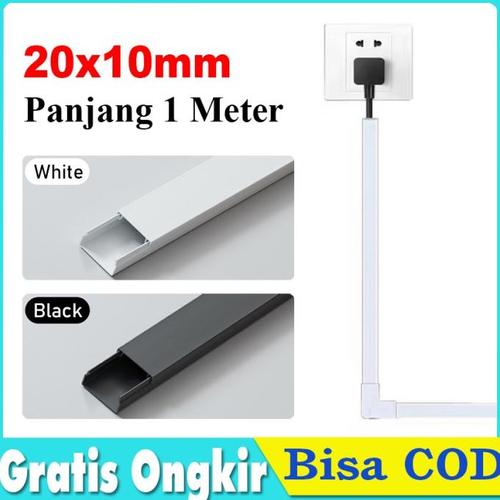 Jual jR_ Kabel Duct Kabel Dak Cable Ducting Penutup Pelindung Kabel ...