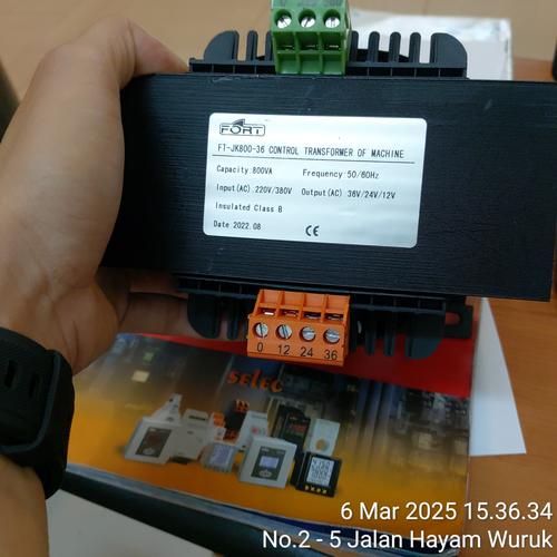 Jual Multi Trafo Transformer Step Up Down FT-JK300-220 / FT-JK300-36 ...