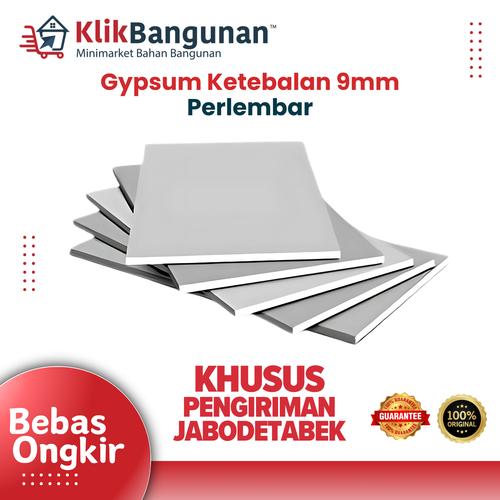 Promo Gypsum 9mm Per Lembar – Papan Gypsum untuk Plafon & Partisi - VIA ...