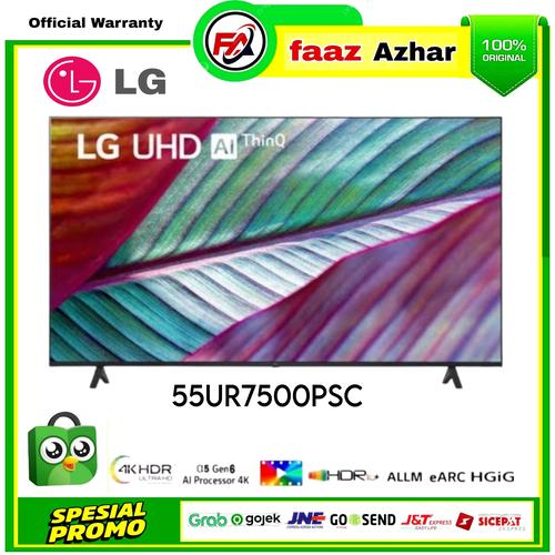 Jual LG 55UR7500PSC 4K HDR Smart TV webOs ThinQ AI Matter Apps ...
