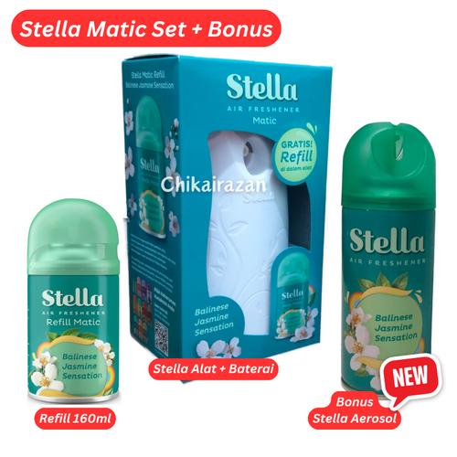 Jual Original Stella Matic Pengharum Ruangan Semprot Otomatis Elektrik ...
