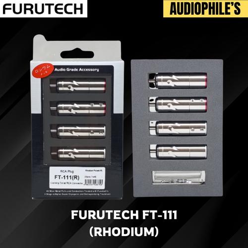 Jual Furutech RCA plug FT-111(R) locking collet RCA connector - Jakarta ...