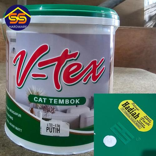 Jual CAT TEMBOK VTEX PUTIH Galon 4.5kg GOSEND ONLY Cat Tembok Interior ...