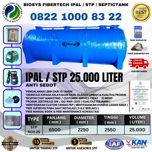 Jual Septictank STP IPAL RCO SERIES 25 m3/25.000 liter, Biosys, Biosung ...