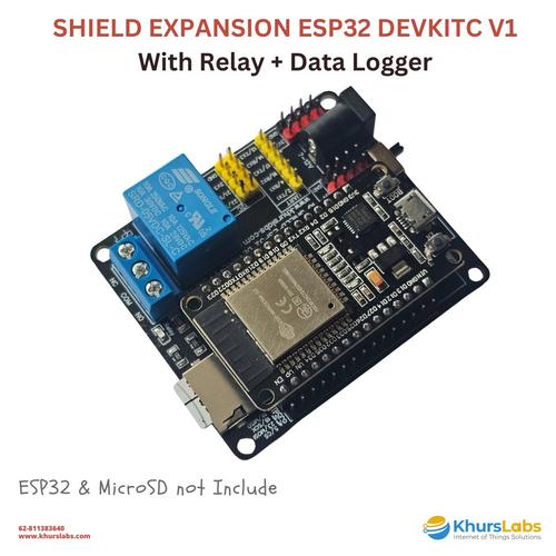 Jual Shield Expansion ESP32 DEVKITC WROOM V1 30 PIN With Relay Data ...