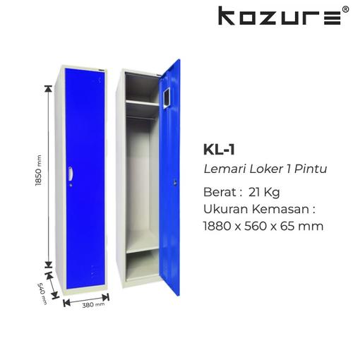 Jual Locker Besi 1 Pintu KL-1 / Locker 1 Pintu Kozure - Kota Bandung ...