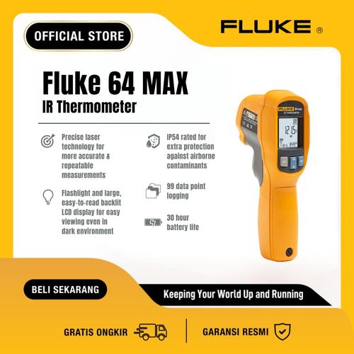 Jual Fluke 64 MAX IR (Infrared) Thermometers - Jakarta Barat - Fluke ...