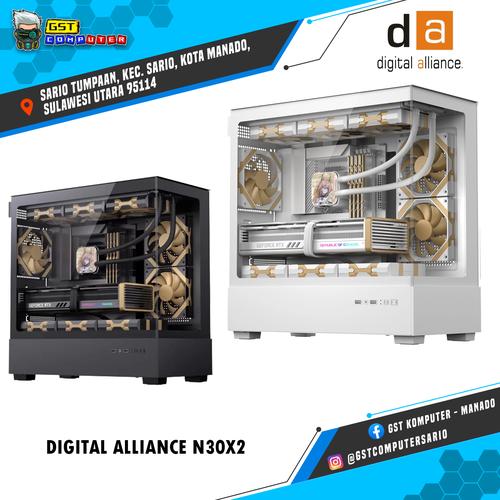 Jual CASE PC DIGITAL ALLIANCE N30X2 TYPE C - Hitam - Kota Manado - GST ...