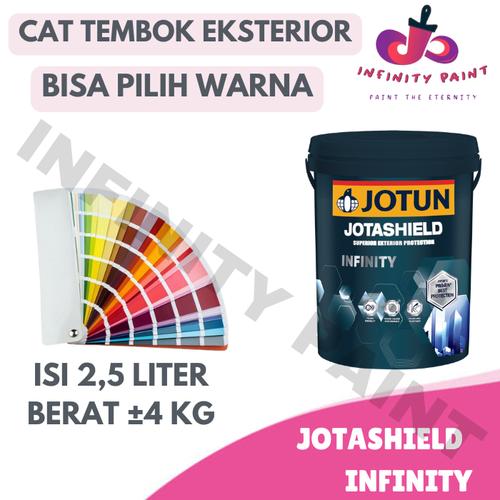 Jual Cat Tembok Eksterior Jotun Jotashield Infinity 2,5 Liter - HERBAL ...