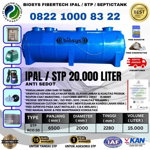 Jual Septictank STP IPAL RCO SERIES 20 m3/20.000 liter, Biosys, Biosung ...