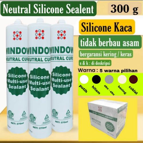 Jual Silicone Sealent Lem Kaca Silen Sealent Acetic Silen - Jakarta ...