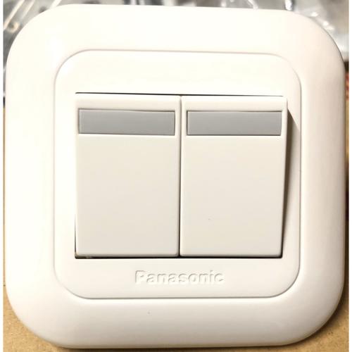 Jual SAKLAR HOTEL SERI DOUBLE PANASONIC + FRAME SET INBOW - Jakarta ...