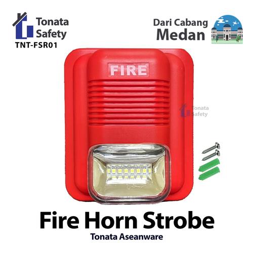 Promo Fire Alarm Horn Strobe / Fire Alarm Siren - Kota Medan - Tonata ...
