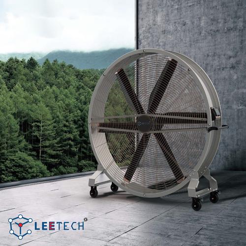 Promo Leetech Kipas Angin Mobile Big Industrial Portable Fan - HVLS ...
