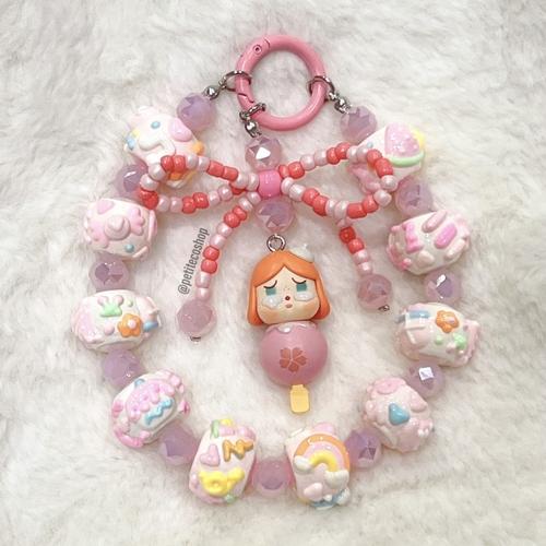 Jual Phone Charm 1000% ORIGINAL Popmart Labubu CryBaby Sanrio BagCharm ...