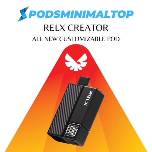 Jual RELX Creator Refillable Disposable 22K 22000 puff (Volt Bar Switch ...